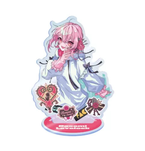 Nijisanji Rosemi Lovelock Acrylic Stand Figure FACE DECOR COLLECTION ...