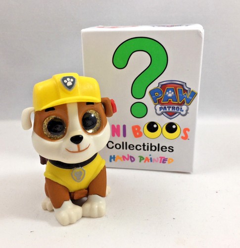 TY Beanie Boos Mini Boo RUBBLE Paw Patrol Bulldog Hand Painted Figure ...