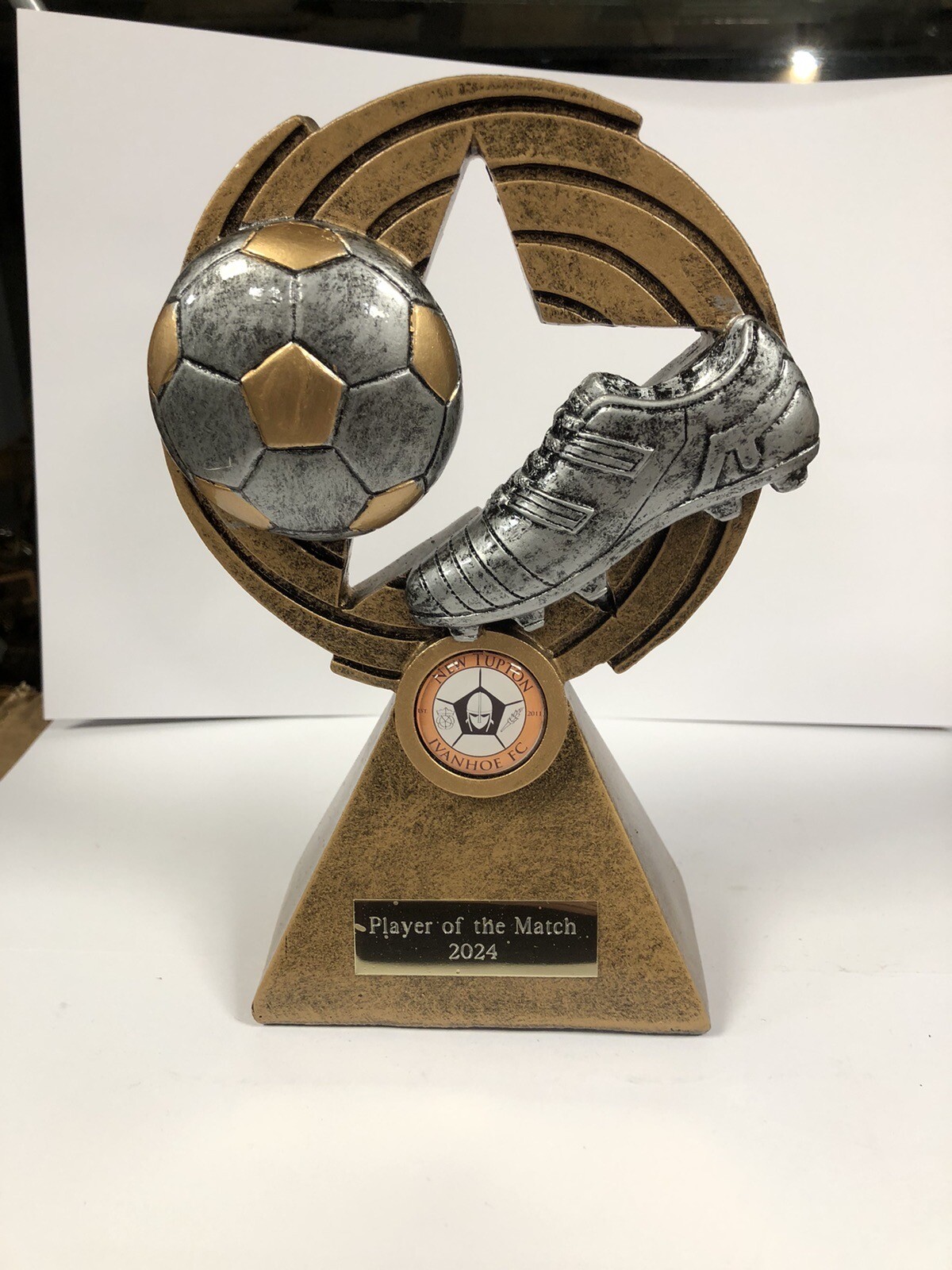 Football Trophy - Boot & Ball tall trophy - 18cm FREE ENGRAVING | eBay UK