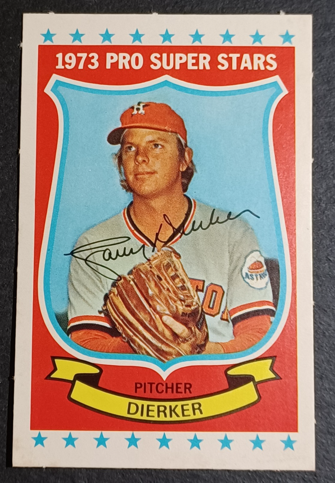 1973 kellogg's pro super stars Larry Dierker Card #53 (NM) SUPER NICE ...