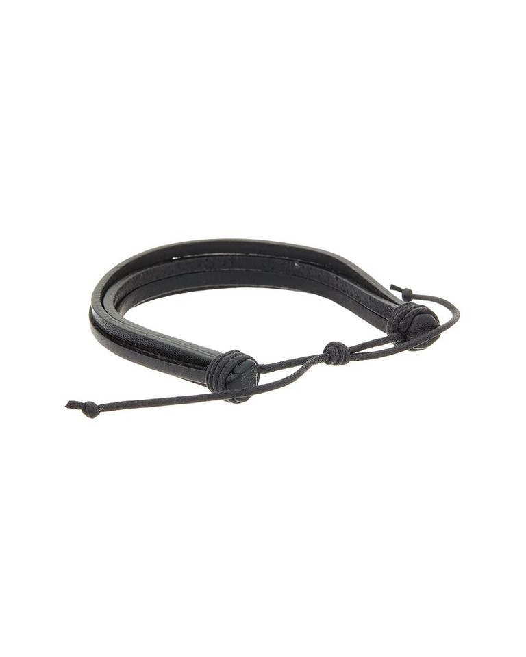 Saint Laurent Cassandre Multi-Strand Leather Bracelet Men's | eBay