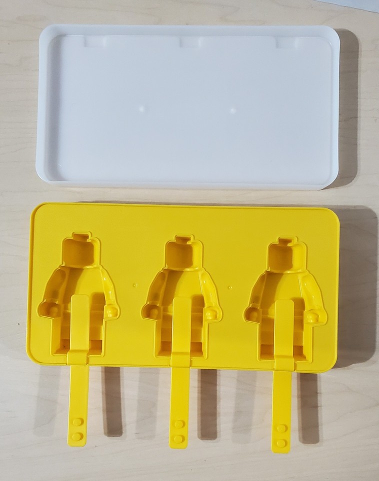Brand New LEGO Minifigure Popsicle Ice Lollipop Candy Chocolate Mold ...