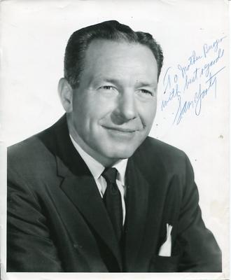 SAM YORTY MAYOR OF LOS ANGELES CA / POLITICIAN SIGNED PHOTO AUTOGRAPH ...