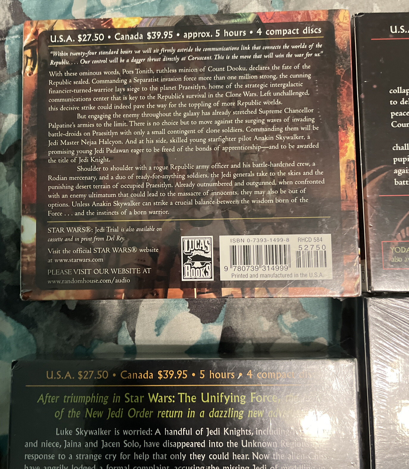 Star Wars Ser.: Yoda : Dark Rendezvous by Sean Stewart (2004, Compact ...