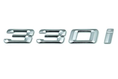 BMW E90 TRUNK LID CHROME 330I EMBLEM BADGE LOGO SIGN 7157557 ...