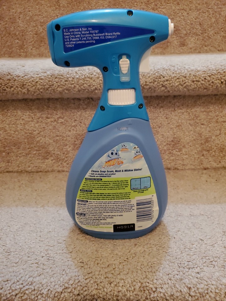 (1) Scrubbing Bubbles Daily Shower Power Sprayer Cleaner Discontinued ...