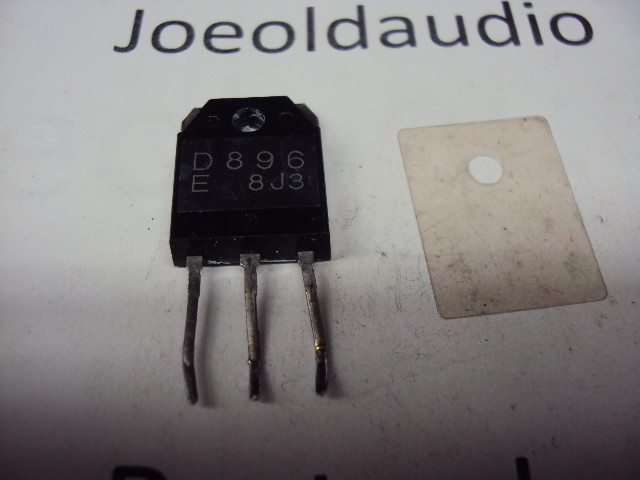 Output transistor USED. D896. 1 Piece. Pulled. Tested with Curve Tracer ...