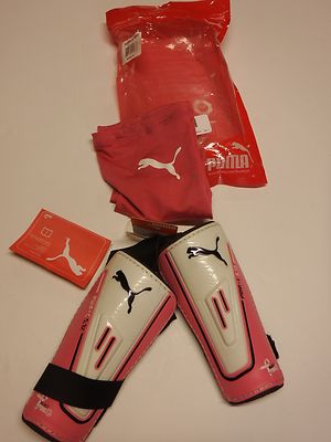 Puma Project Pink Kids Powercat 5.12 Pro Soccer Shinguard (White ...