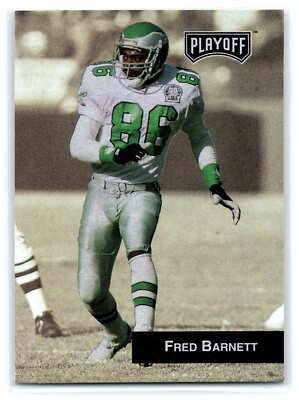 1993 Playoff Football #97 Fred Barnett Philadelphia Eagles | eBay