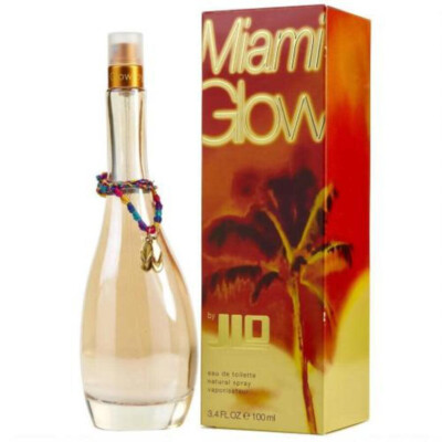 MIAMI GLOW by JLO Perfume 3.4 oz 100 ml Eau de Toilette for Women New ...