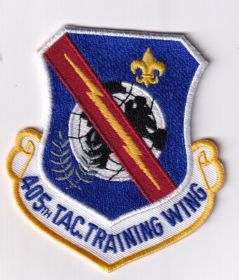 405th Tactical Fighter Wing Patch, 3.5 inch, Hook and Loop | eBay