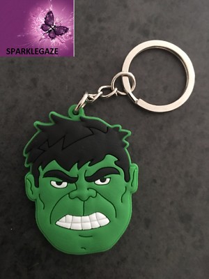BRAND NEW PVC MARVEL COMIC SUPERHERO "HULK" KEYRING 20 | eBay