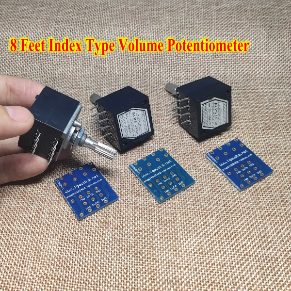 27-Type ALPS Volume control Dual Potentiometer 50K/100K/250K Round ...