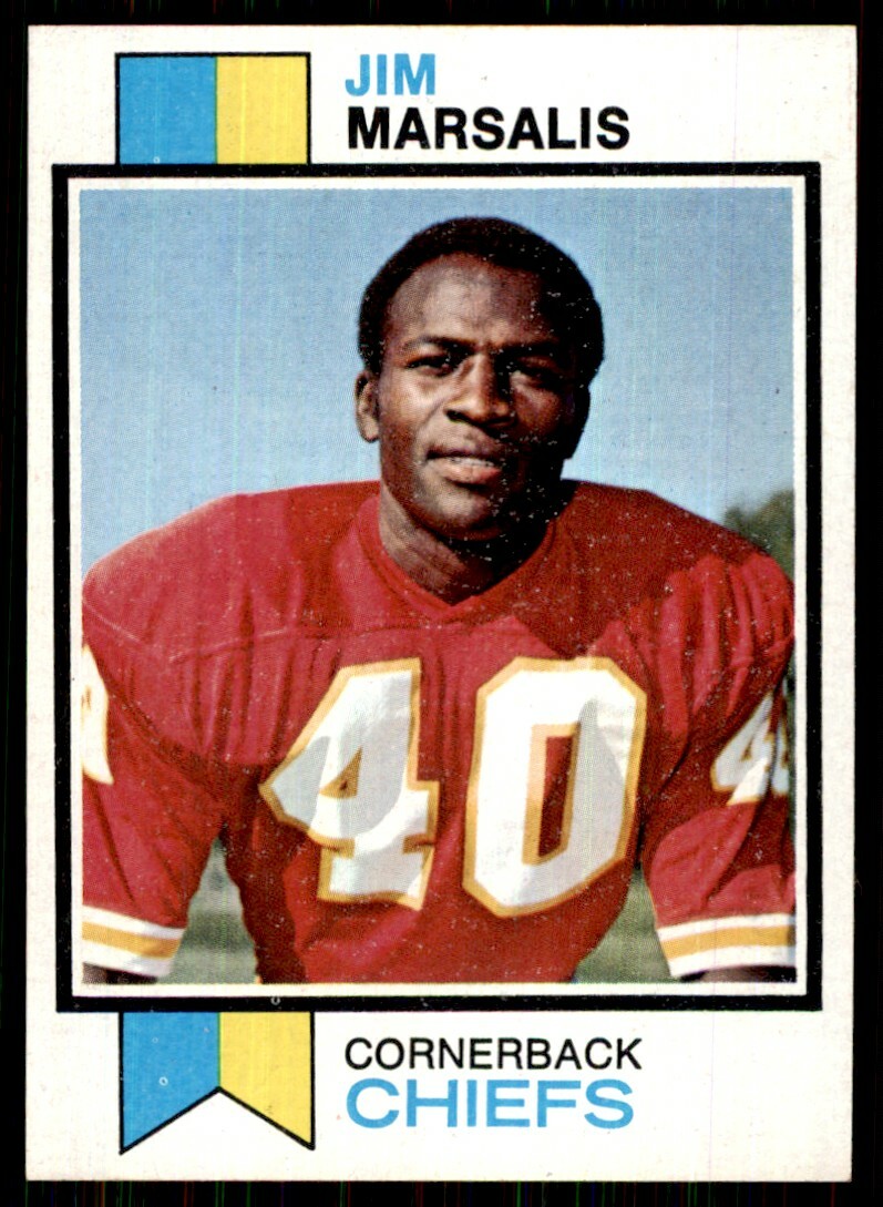 1973 Topps Jim Marsalis #141 Kansas City Chiefs 5AHsVz FRE SHIPPING | eBay