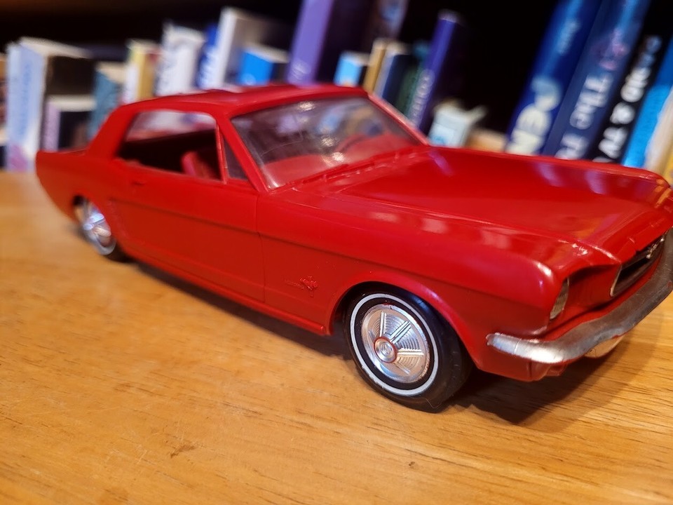 NICE RED FRICTION 1965 FORD MUSTANG Promo Car | eBay