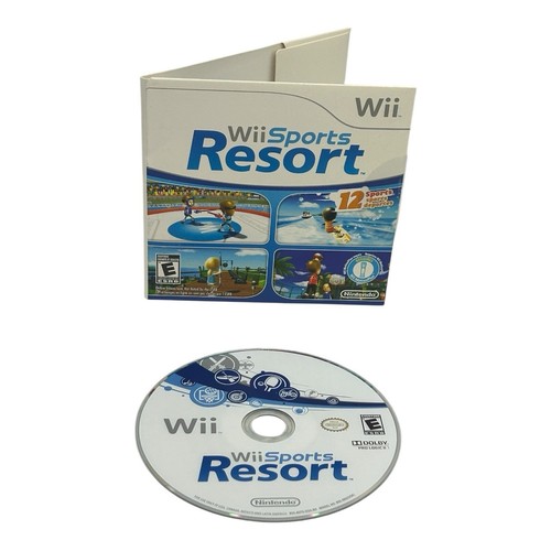 Wii Sports Resort (Nintendo Wii, 2009) Wii Disc In Sleeve Tested ...