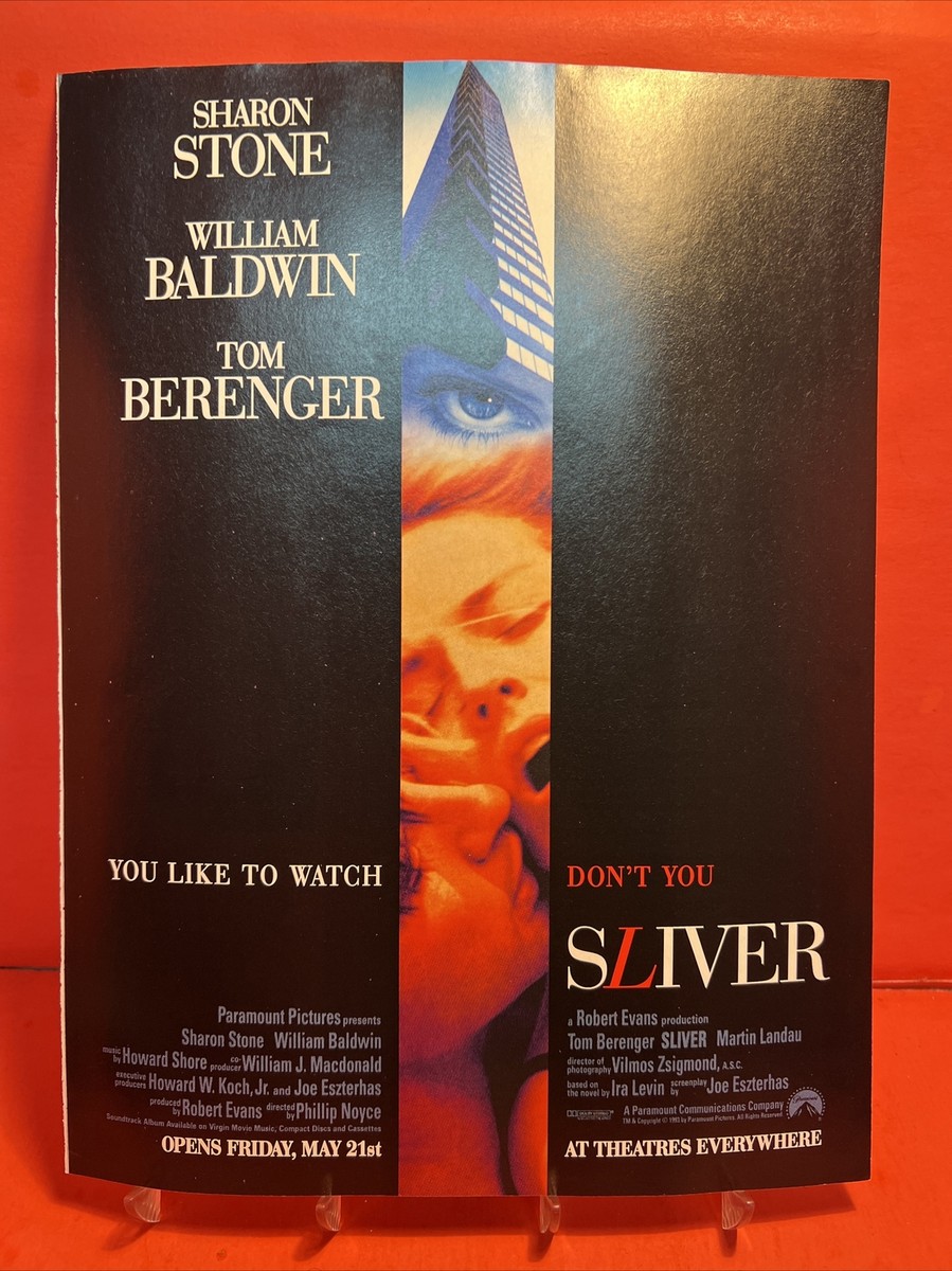 Sliver Movie Poster ملف Stealing Silver الشخصي