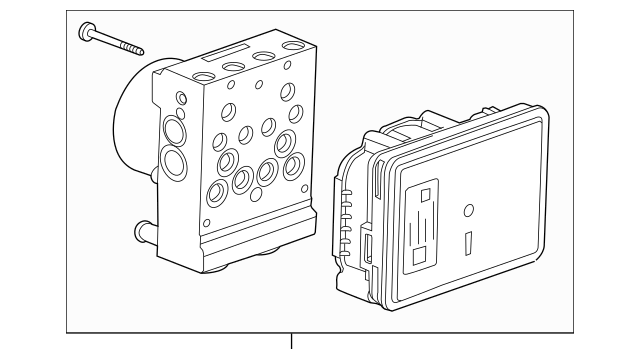 Genuine GM Electronic Brake Control Module Assembly 84609552 | eBay