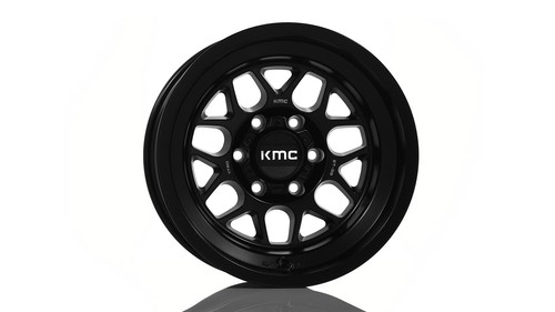 (Set of 4) KMC KM725 Terra 20x9 6x5.5" +0mm Satin Black Wheels Rims 20 ...
