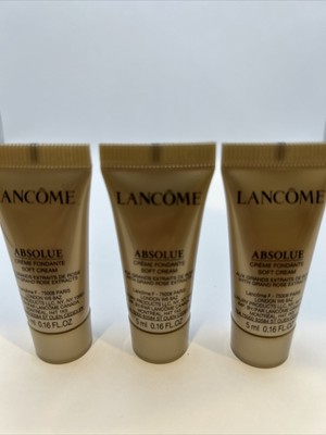 3x Lancome ABSOLUE Absolute Soft Cream with Grand Rose Extracts 5 ml/0. ...