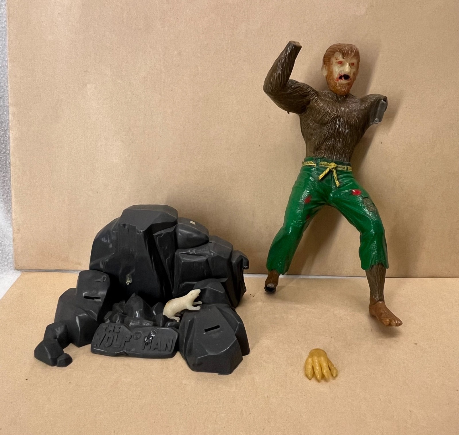 ⭐ Aurora Wolfman Kit Wolf Man Monster Ref. 423 Plastic Kit USA 1962 ...