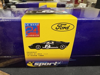 Scalextric C2463A Ford GT40 MK II #2 1966 Le Mans 1:32 Slot Car 0474/ ...