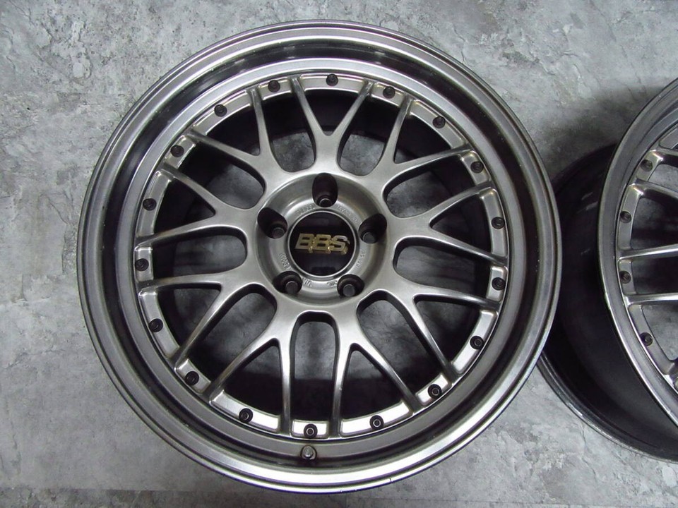 JDM Wheels BBS 18x8/9 5x114.3 35 SRV Stern Z32 Z31 Set4 SI | eBay