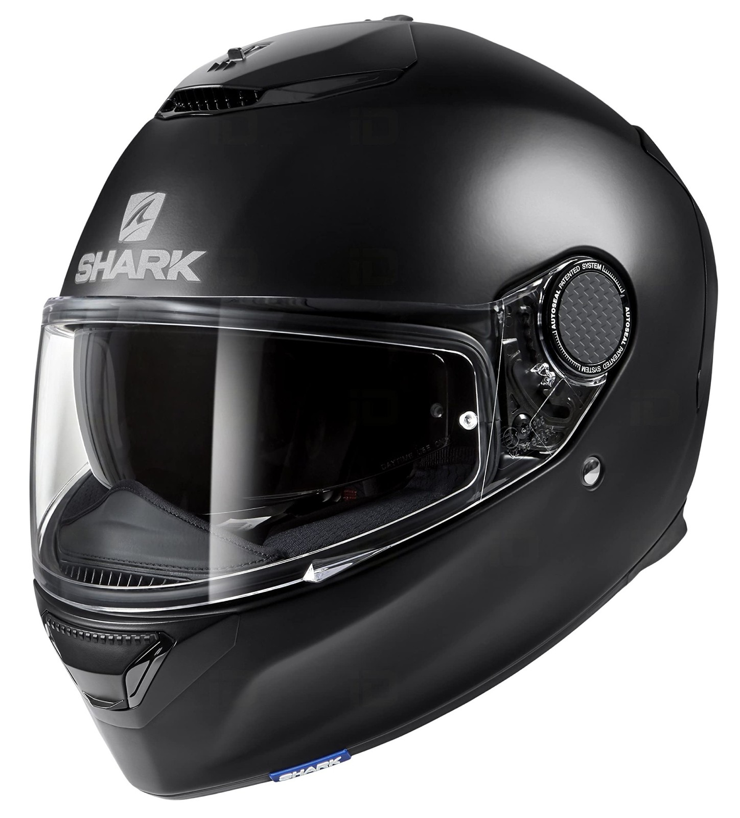 Shark Spartan 1.2 Blank Matte Motorcycle Helmet Matte Black XL ...
