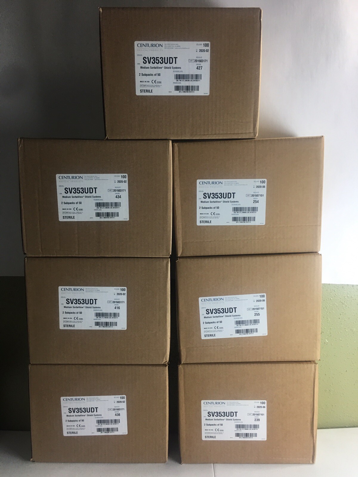 SorbaView Shield Medium SV353UDT 3 1/4"x 5 7/16" - Brand New (lot of 7 ...