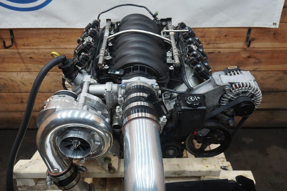 6.0L Ls2 V8 Engine W/ A&a Supercharger & Texas Speed Cam Chevrolet ...