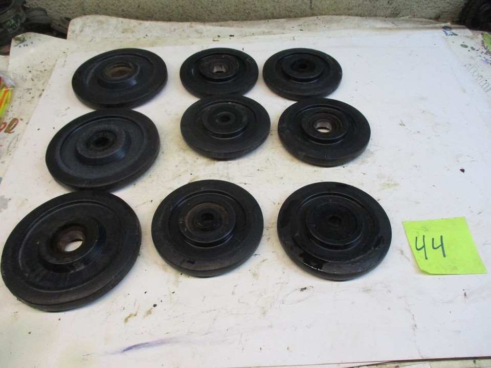 1988 Arctic Cat Cougar 500 Snowmobile Bogie Wheels Set Of 9