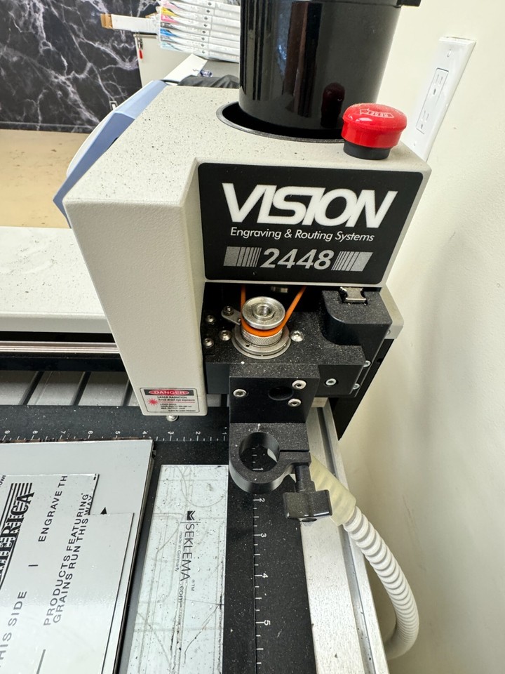 Vision Engraver 2448 laser pointer Vision Expert dongle software w ...