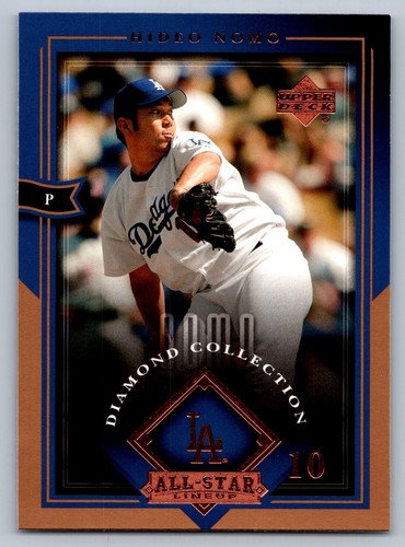 2004 UD Diamond Collection All-Star #43 Hideo Nomo | eBay