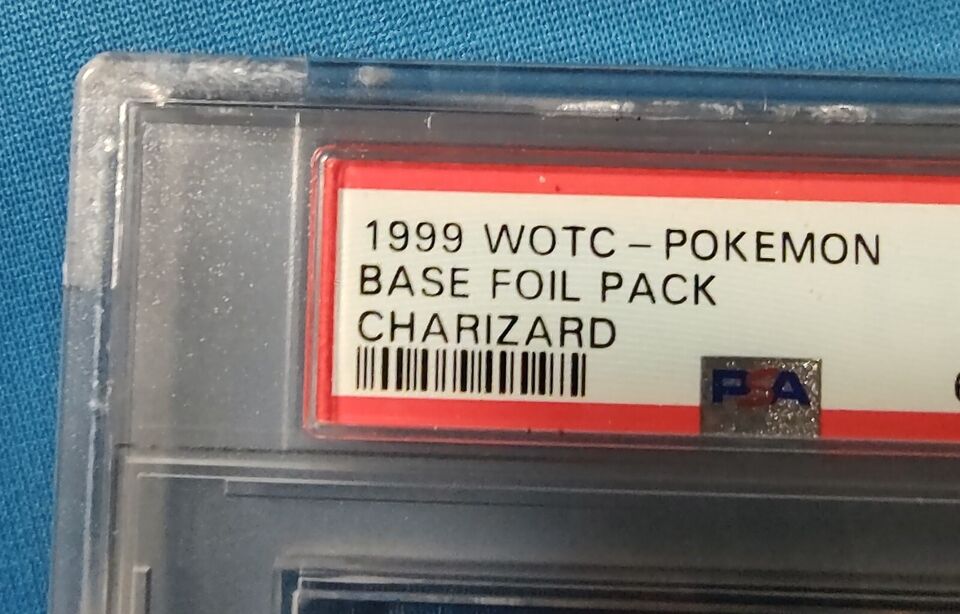 Pokémon Base Set Unlimited Booster Pack (Charizard Artwork) Gem Mint ...