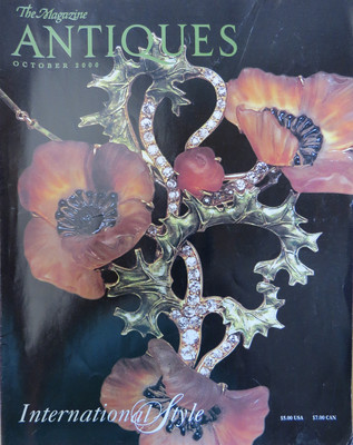 The Magazine ANTIQUES OCT 2000 INTERNATIONAL STYLE ISSUE | eBay