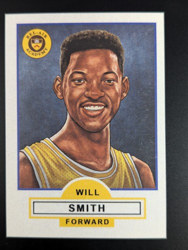 Will Smith Fresh Prince of Bel-Air Trading Card Signed Artist Proof ...