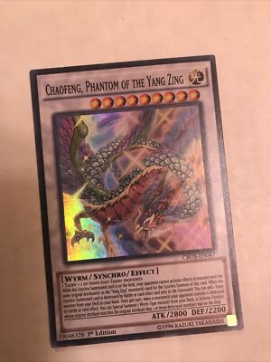 Chaofeng, Phantom of the Yang Zing Super Rare 1st Edition CROS-EN047 | eBay