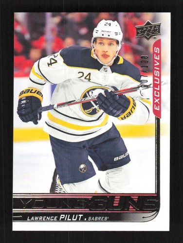 2018-19 SP Authentic - Upper Deck Update Young Guns Lawrence Pilut #518 ...