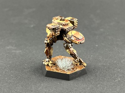 Battletech Catalyst Jenner IIC, Painted, Mountain Camouflage | eBay