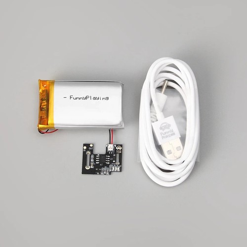 FunnyPlaying Gameboy Color GBC 1800mAH Rechargeable Battery Mod W ...