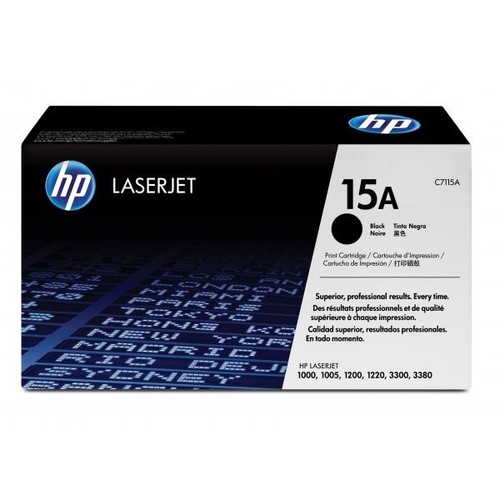 C7115A HP Cartuccia Toner originale nero LaserJet 15A 725184518454 ...