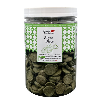 18mm Sinking Spirulina Veggie Algae Disc Wafers Herbivore Pleco Fish ...