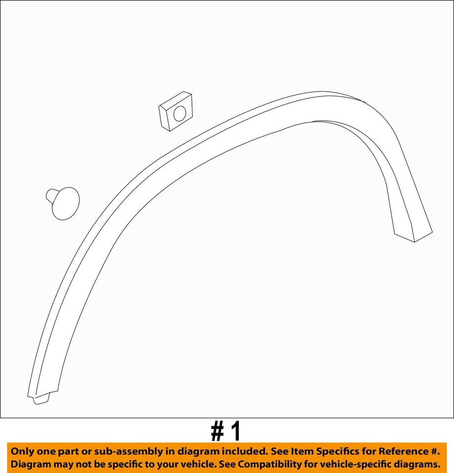 Buick GM OEM Encore Front Fender-Wheel Well Flare Arch Molding Right ...