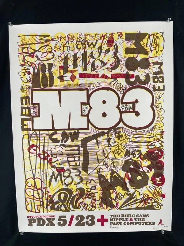 M83 Band Poster