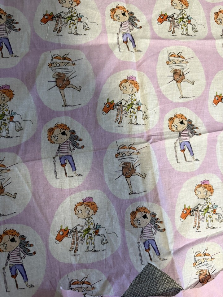 HTF Heather Ross Crafty Chloe Dress Up Mess Up Scraps | eBay