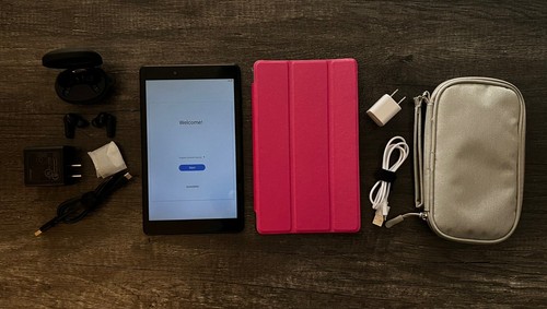 Samsung Galaxy Tab A 8" (2019) Tablet Model SM-T290, Anker Soundcore P2 ...