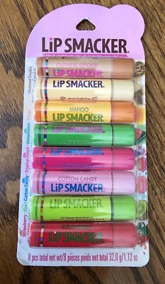 LIP SMACKER Best Flavor Forever 8-Piece Party Pack Lip Balm - NEW | eBay