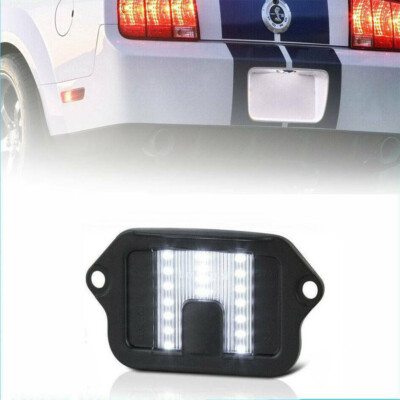 Fits 2005-2009 Ford Mustang 1 x 18 SMD LED License Plate Light Lamp ...
