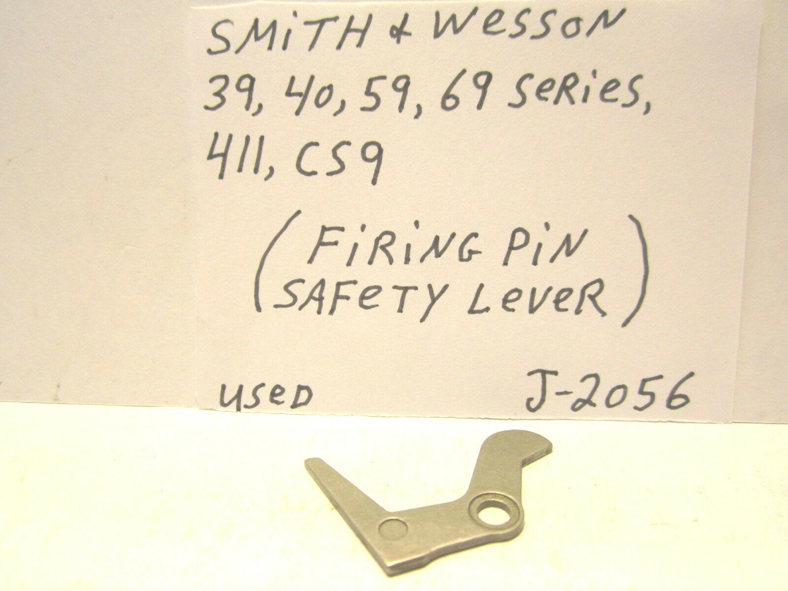 SMITH & WESSON 39-59-69-40-SERIES (FIRING PIN SAFETY LEVER) (J-2056) | eBay