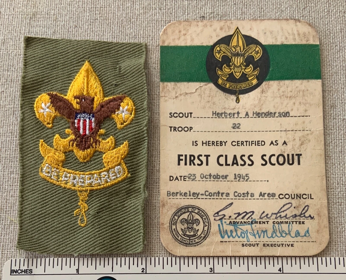 Boy Scout Symbol First Class